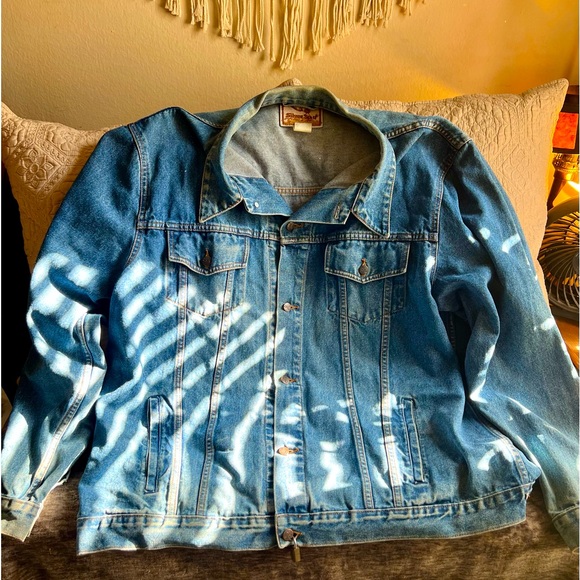 silver spur | Jackets & Coats | Vintage Silver Spur Mens Denim Jacket ...